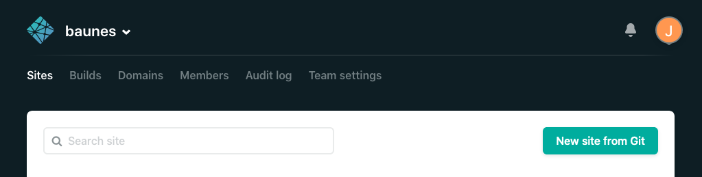 Baunes | Deploy a Personal Blog With Hugo and Netlify